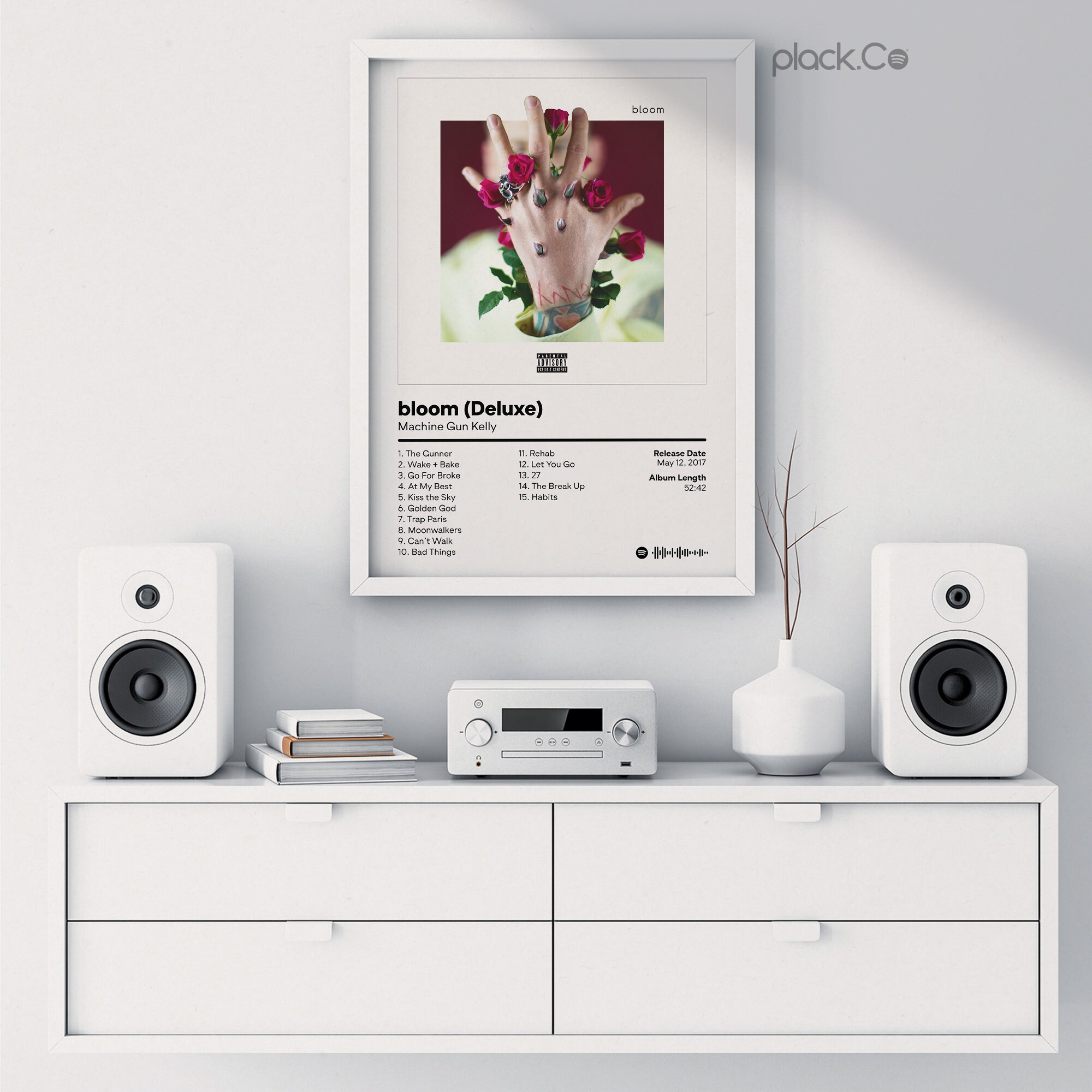 Machine Gun Kelly Bloom Deluxe Custom Album Print Hip Hop Wall Art ...