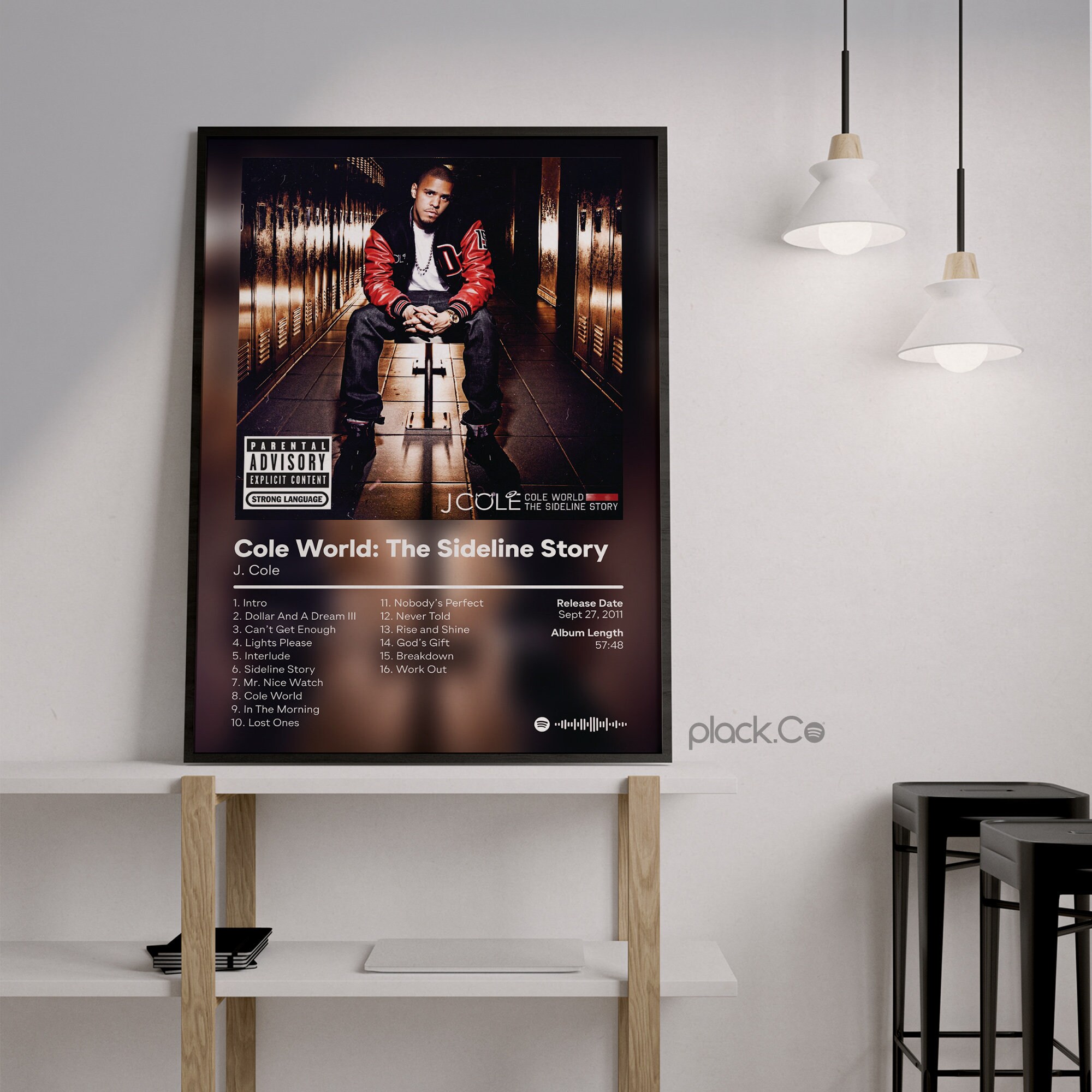 J Cole - Cole World The Sideline Story - Album Poster sold by ...