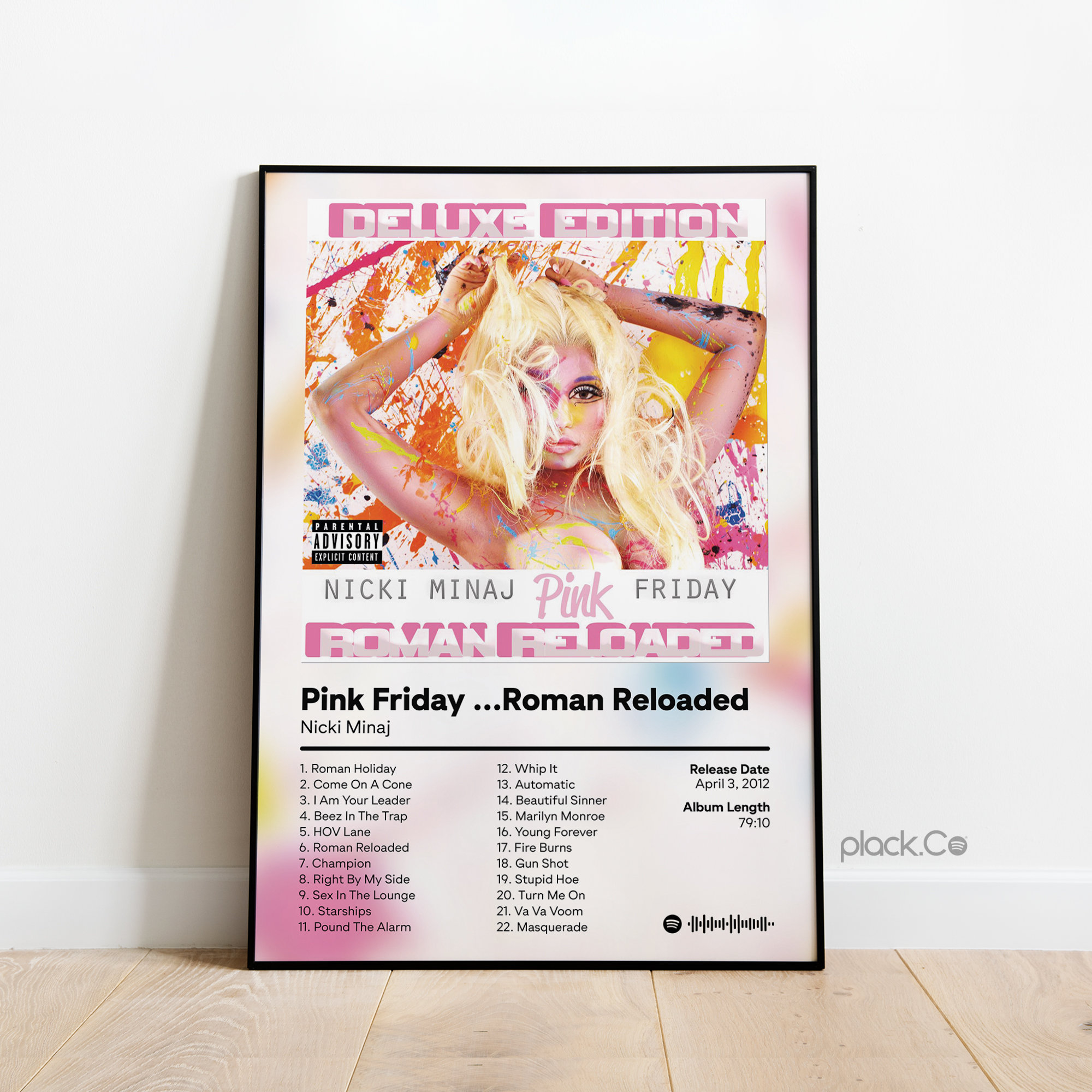 Nicki Minaj Pink Friday Deluxe Album Cover