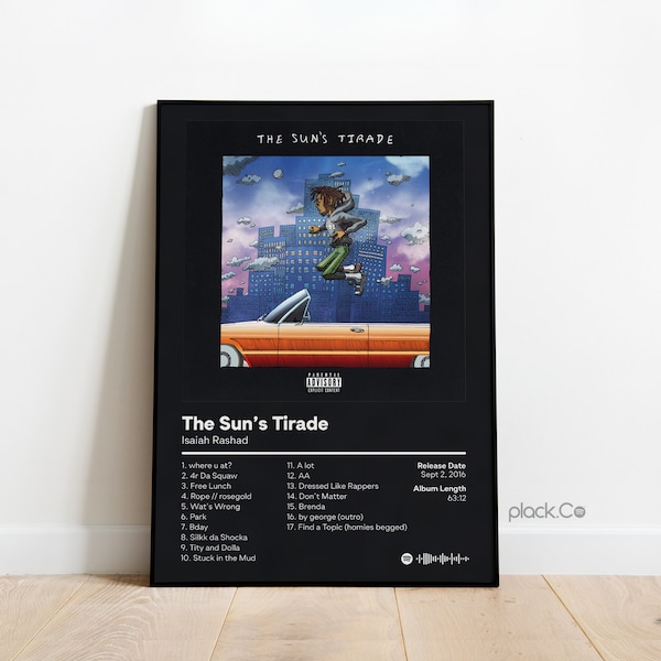 Isaiah Rashad Poster - Etsy