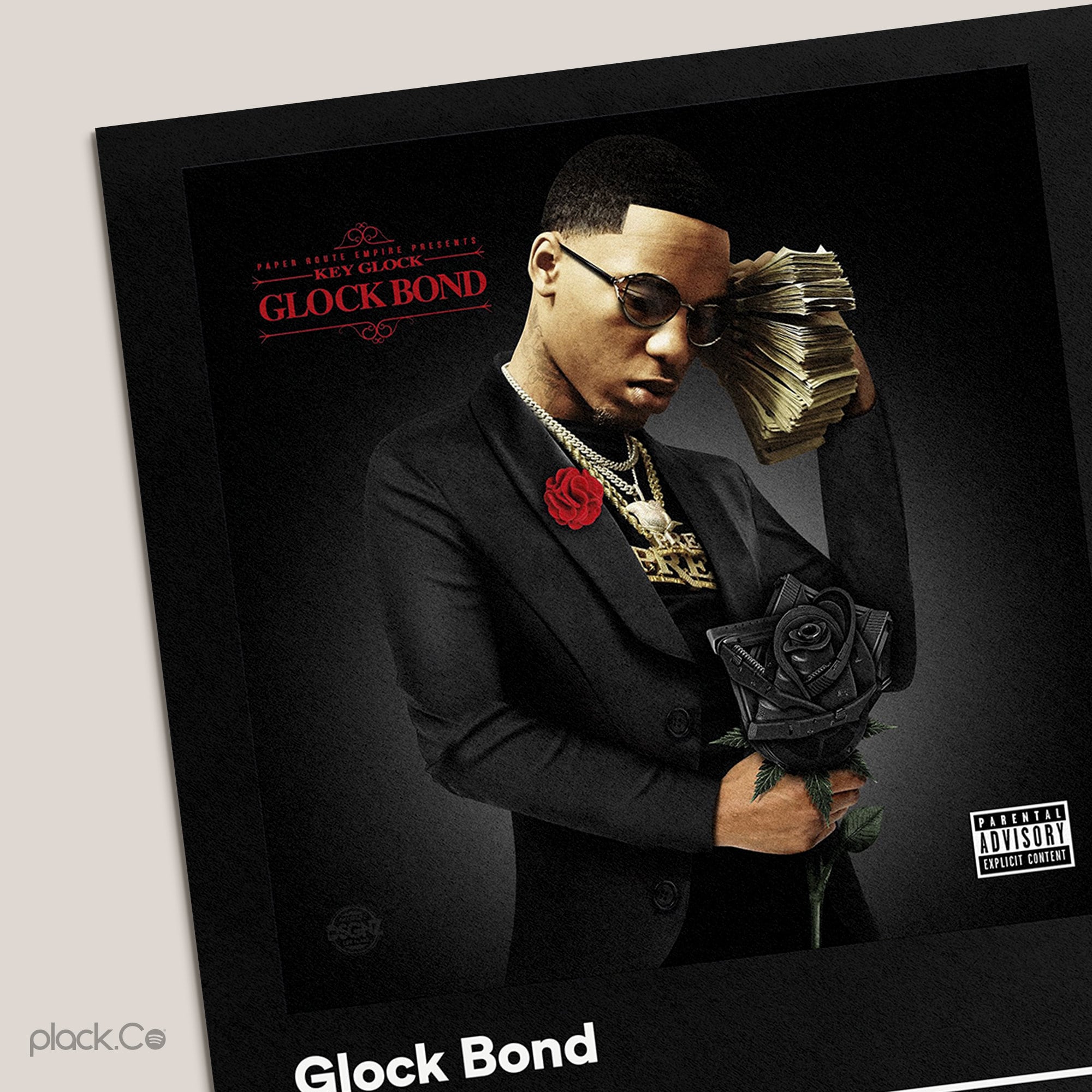 Key Glock Glock Bond Custom Album Poster Hip Hop Print - Etsy