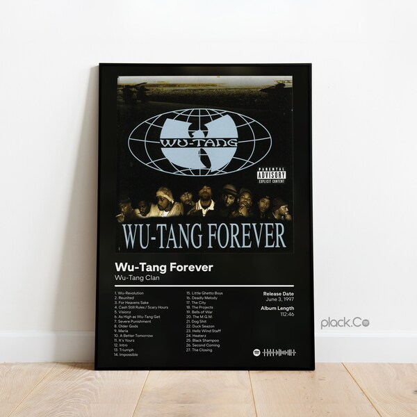 Wu Tang Clan Poster - Etsy