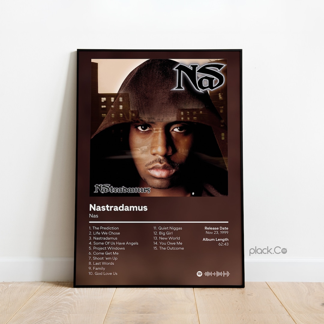 Nas Nastradamus Custom Album Poster Nas Poster Custom - Etsy