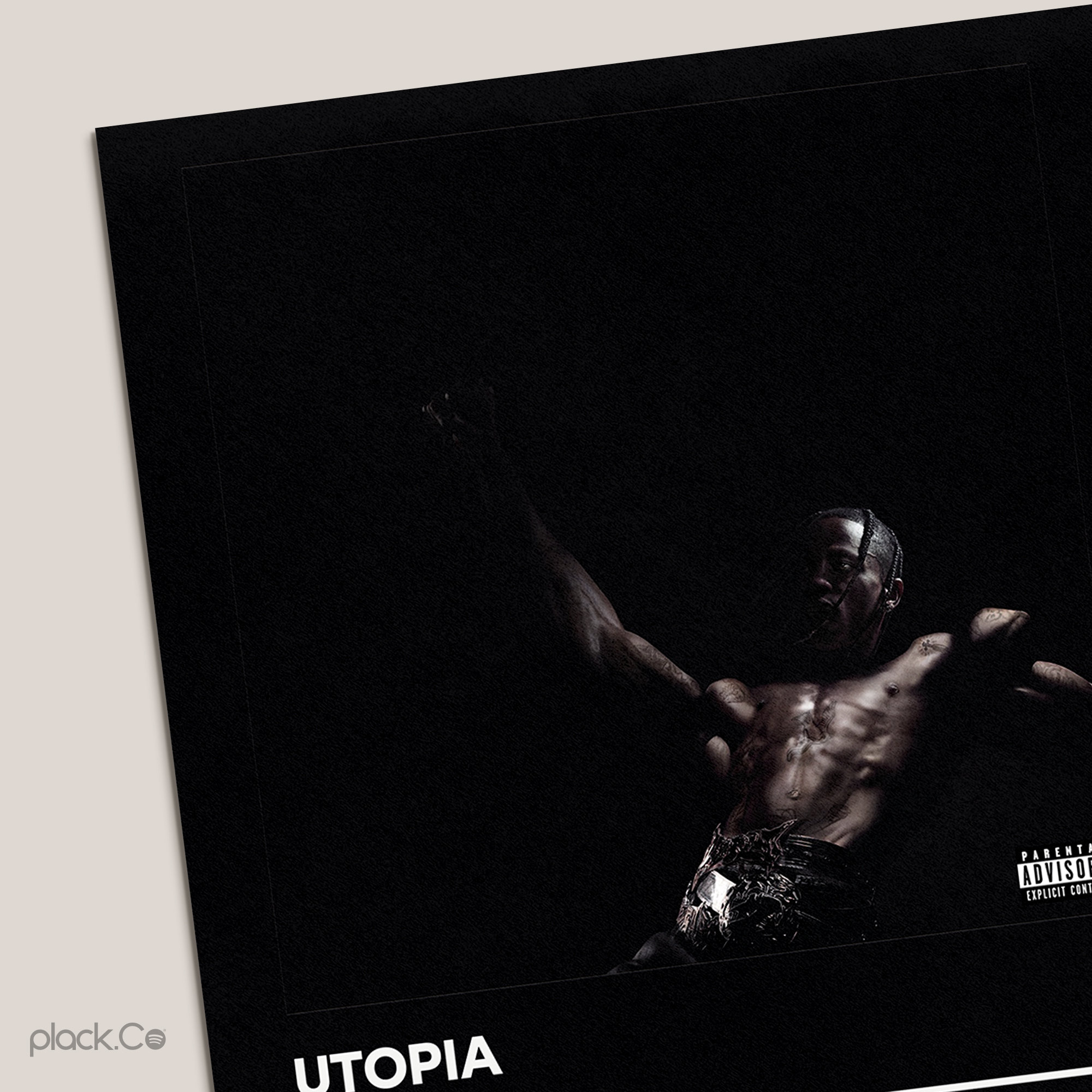 Travis - Utopia - Hip Hop Album Cover - Travis Poster sold by Eldar ...