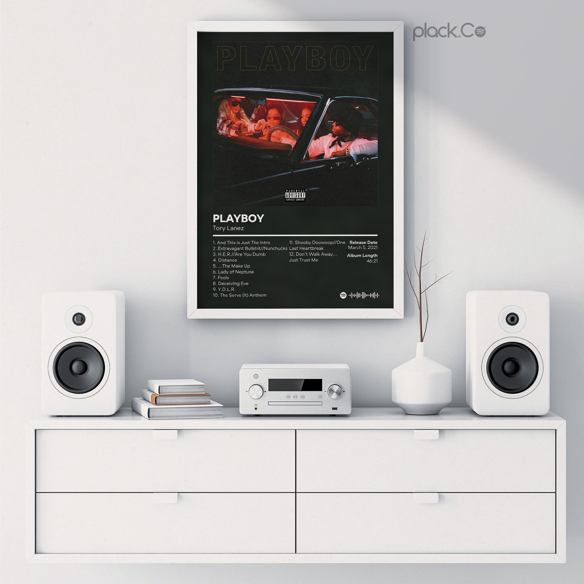 Tory Lanez Playboy Custom Album Print Hip Hop Wall Art Personalized ...