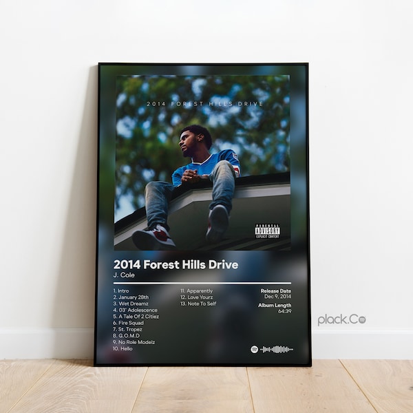 2014 J Cole Album Poster - Etsy