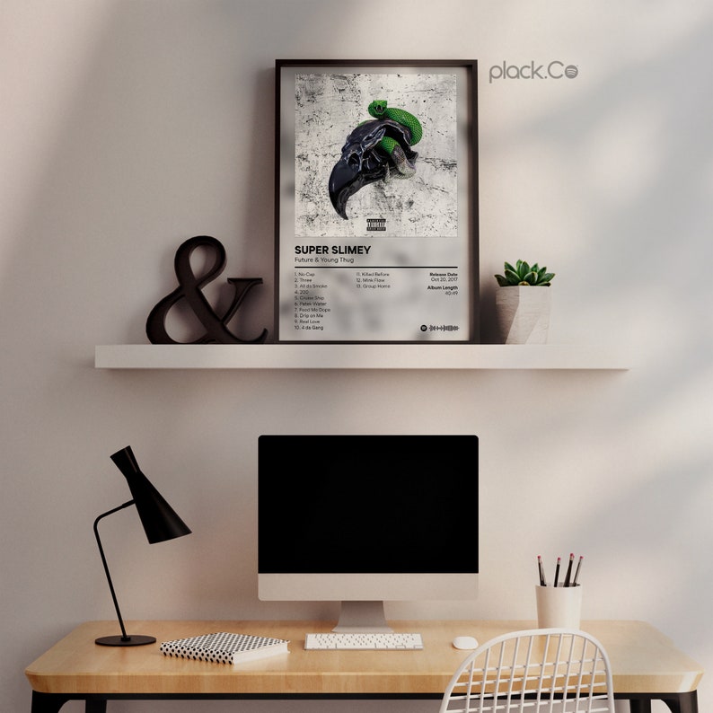 Future & Young Thug Super Slimey Hip Hop Album Poster Custom Album ...