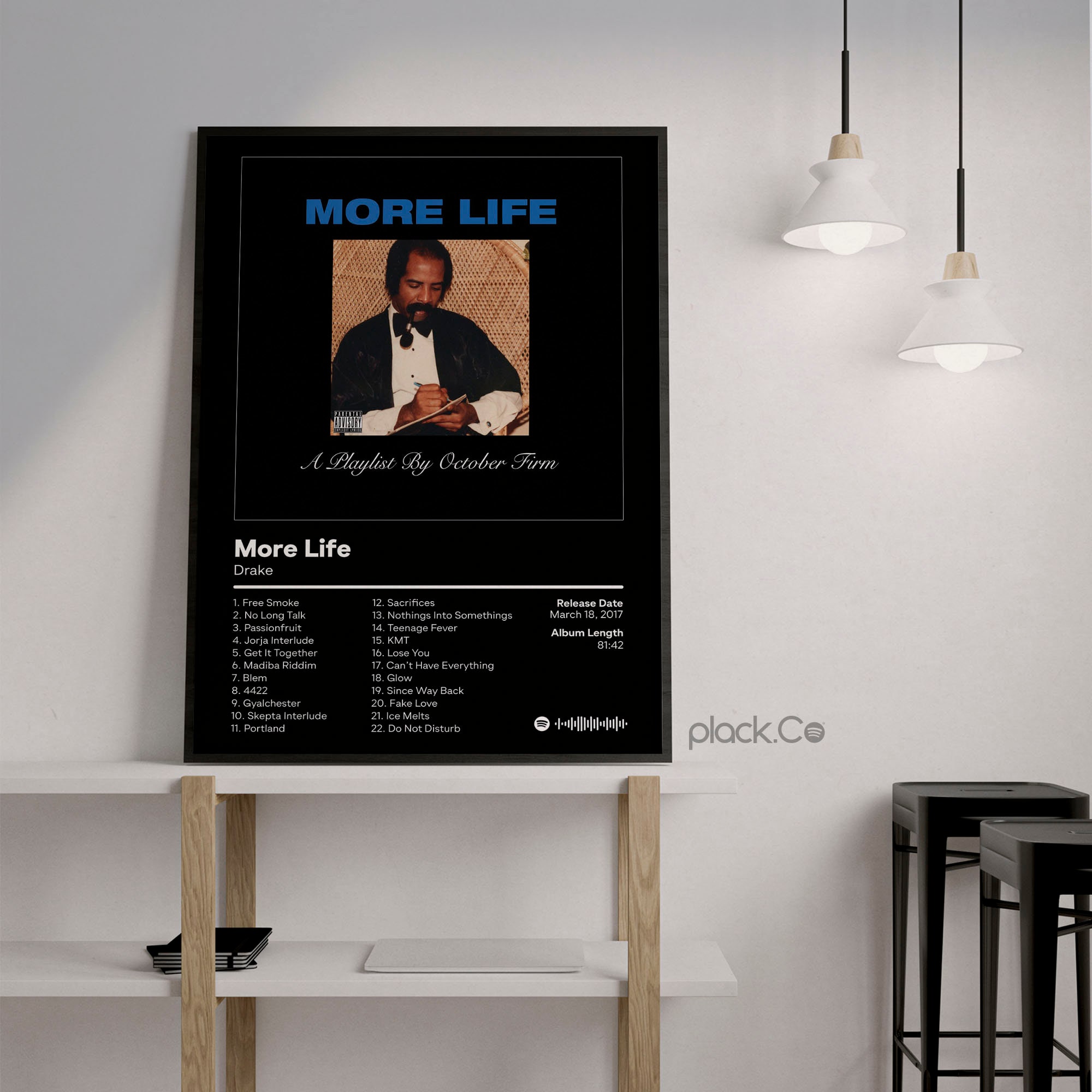 Drake - More Life - Custom Album Cover - Drake Poster - Custom Album ...