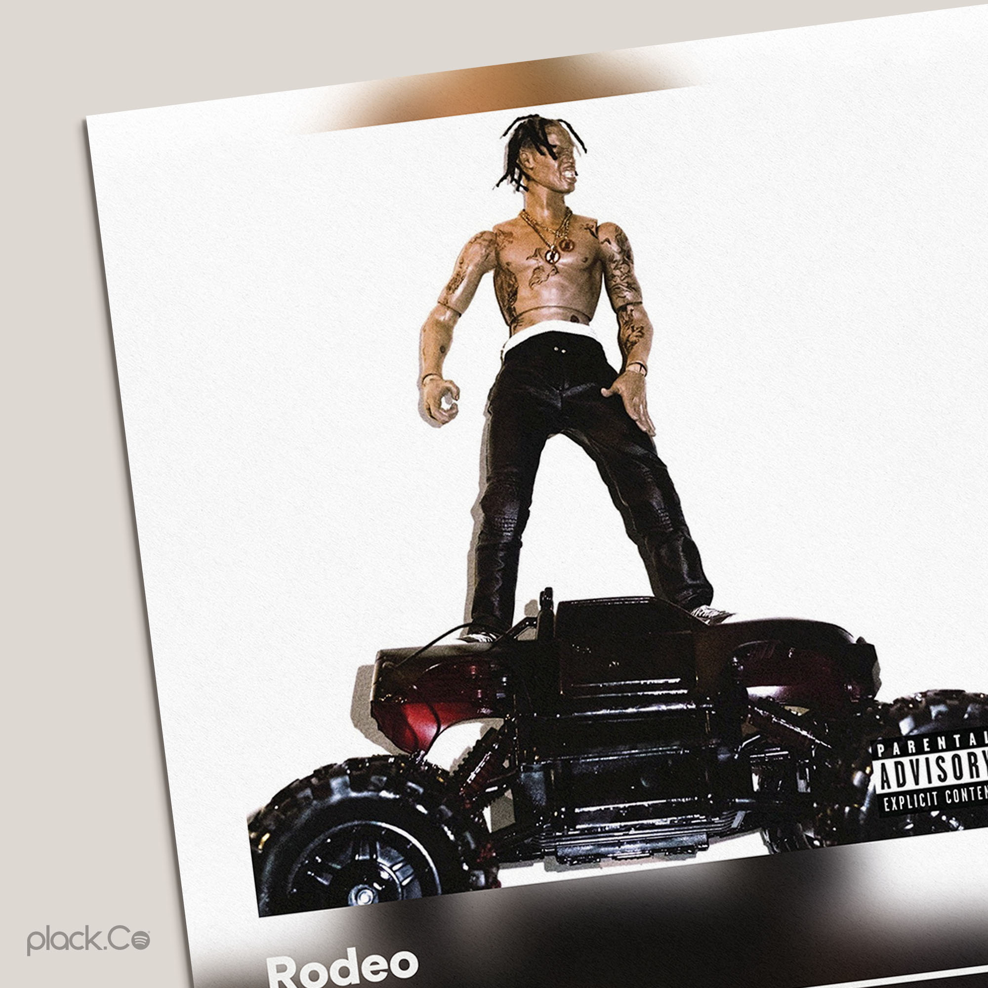 Travis Scott Rodeo Hip Hop Album Cover Travis Scott Poster Custom Album ...