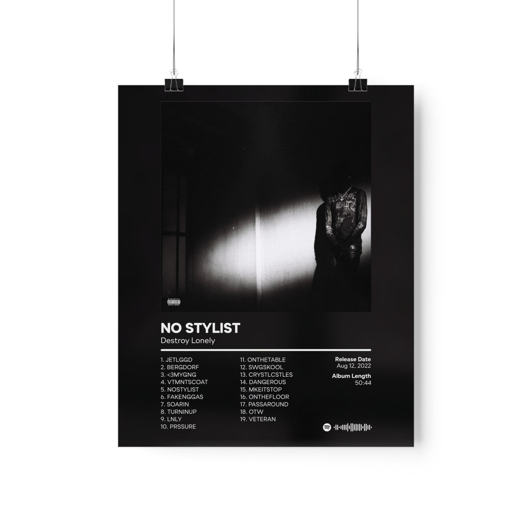 Destroy Lonely No Stylist Custom Album Print Hip Hop - Etsy