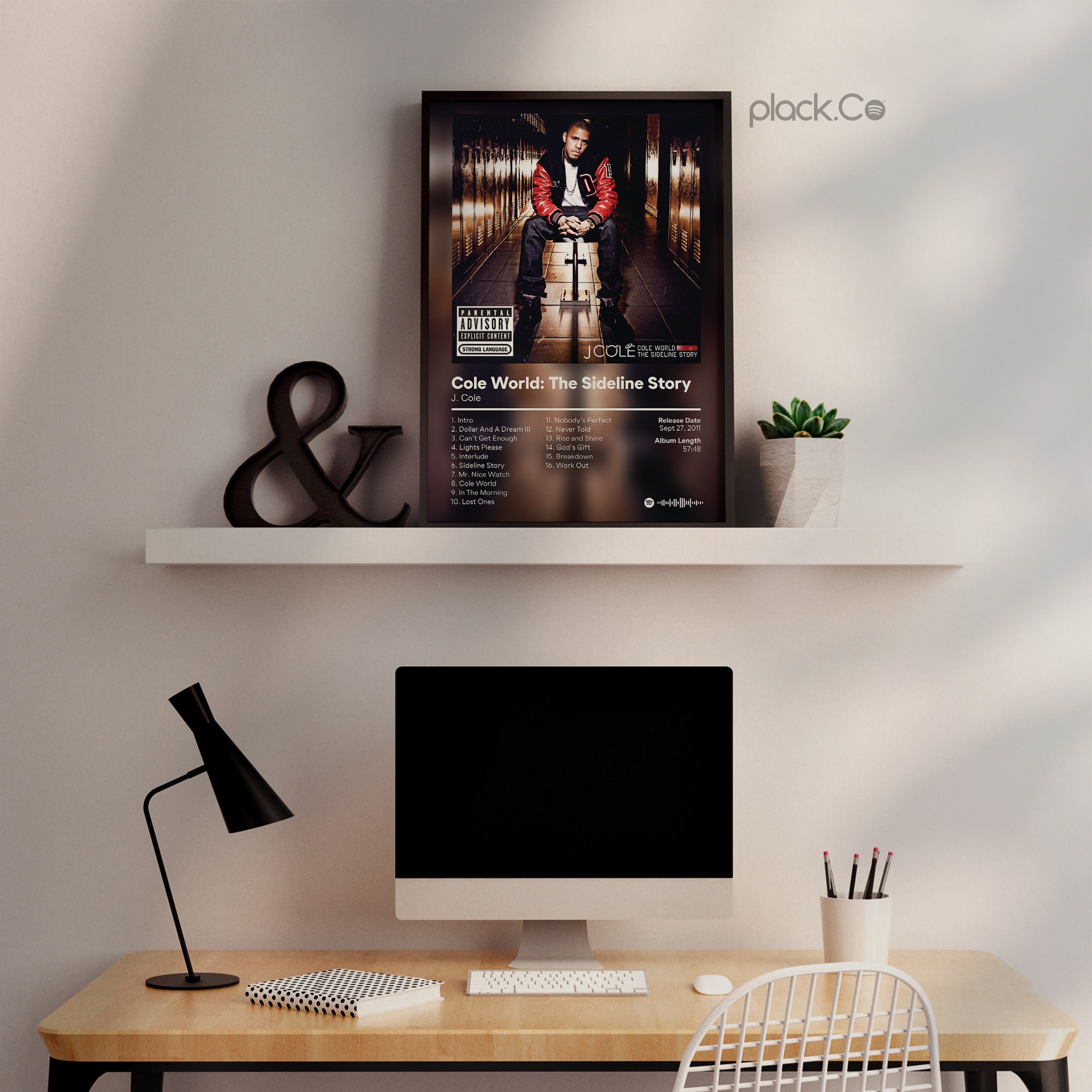 J Cole - Cole World The Sideline Story - Album Poster sold by ...