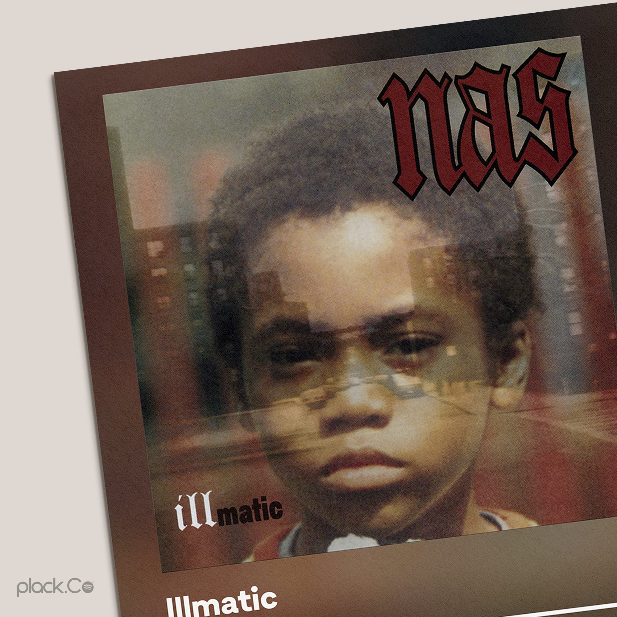 Nas - Illmatic - Custom Album Poster - Nas Poster sold by Myriam_Flare ...