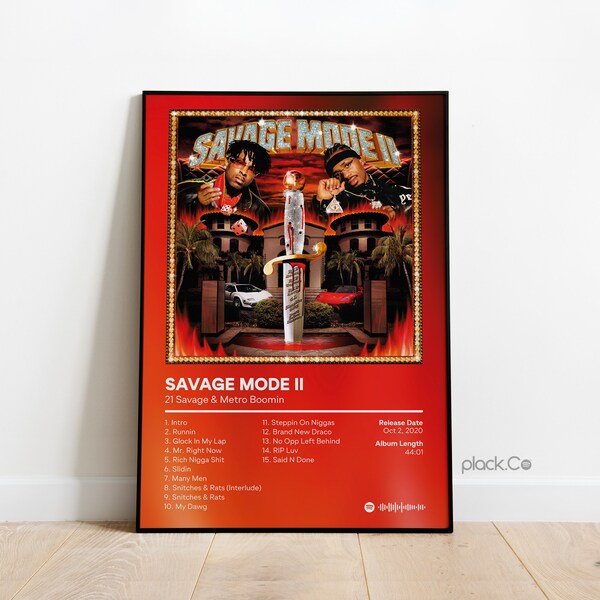 Savage Mode 2 Poster - Etsy