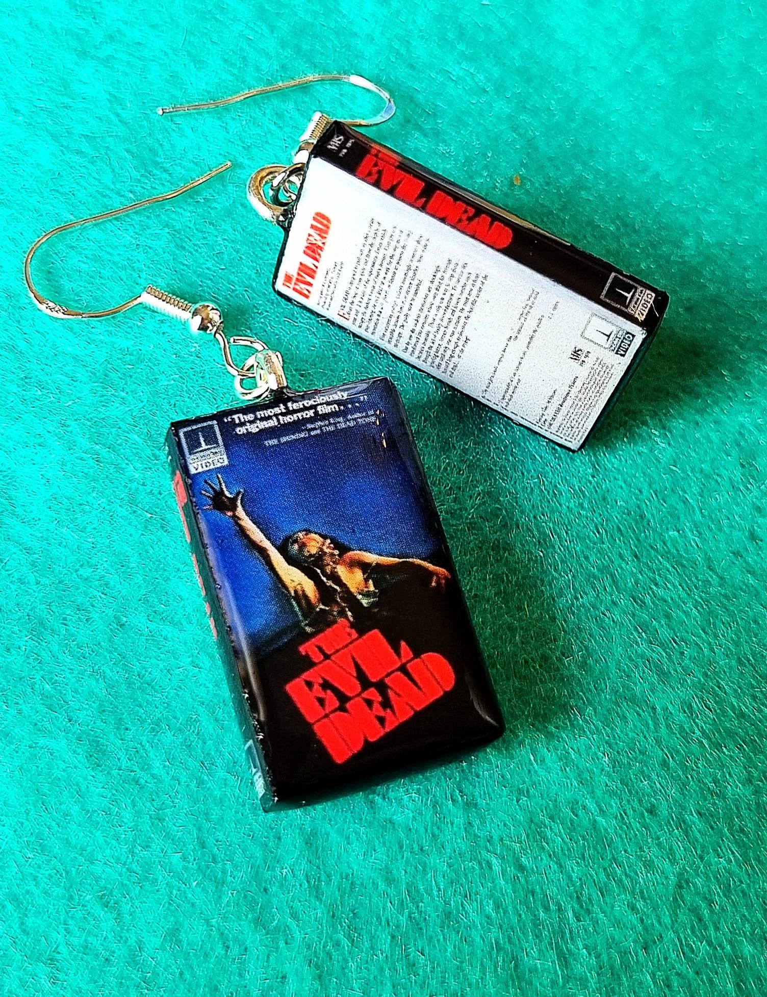 Evil Dead VHS Gift Earrings for Girlfriend - Etsy