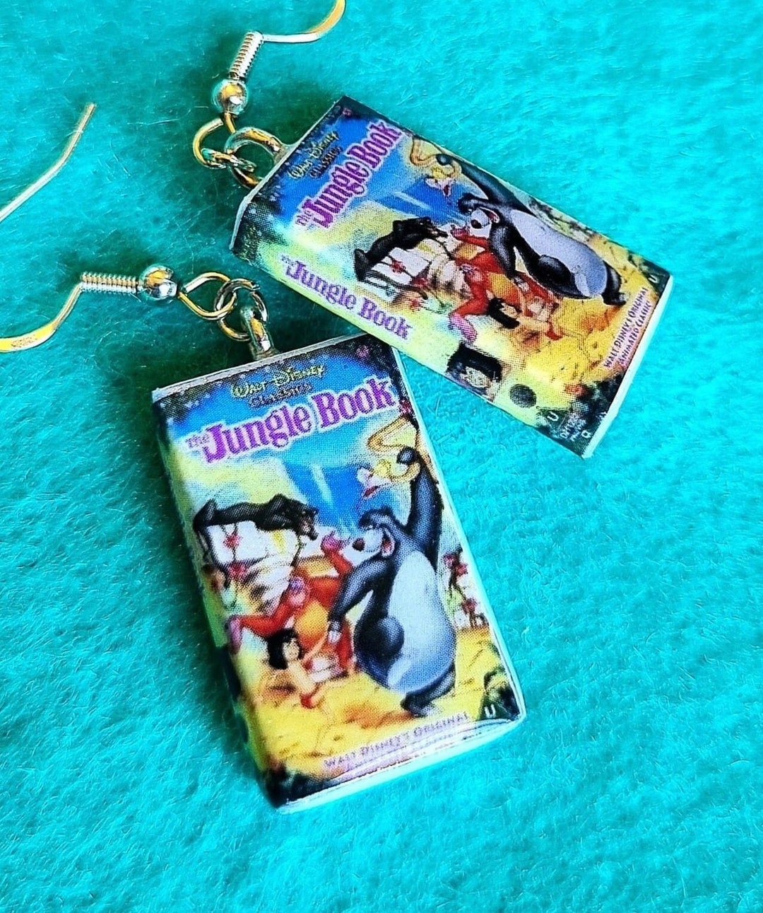Jungle Book VHS Gift Earrings for Girlfriend - Etsy