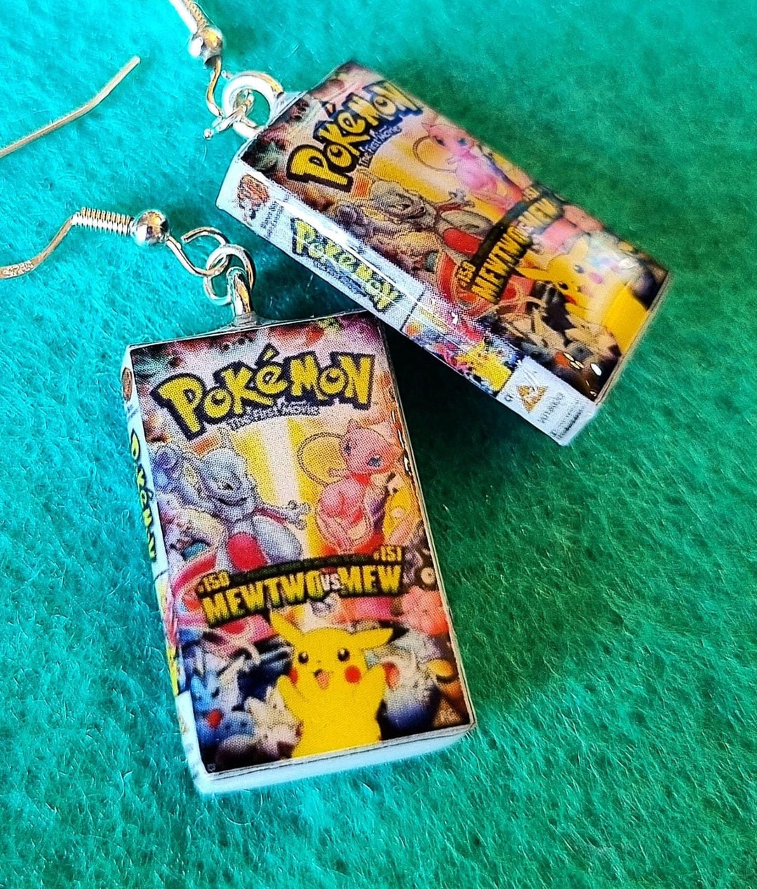 Pokemon the Movie VHS Gift Earrings for Girlfriend - Etsy