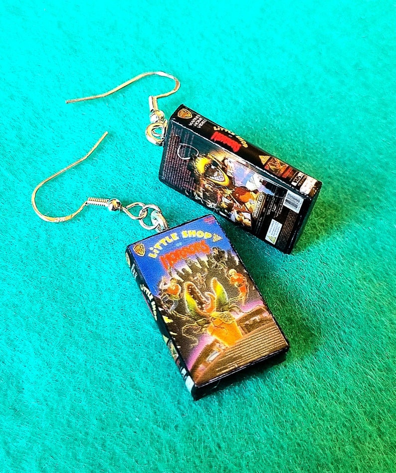 Little Shop of Horrors VHS Gift Earrings for Girlfriend - Etsy