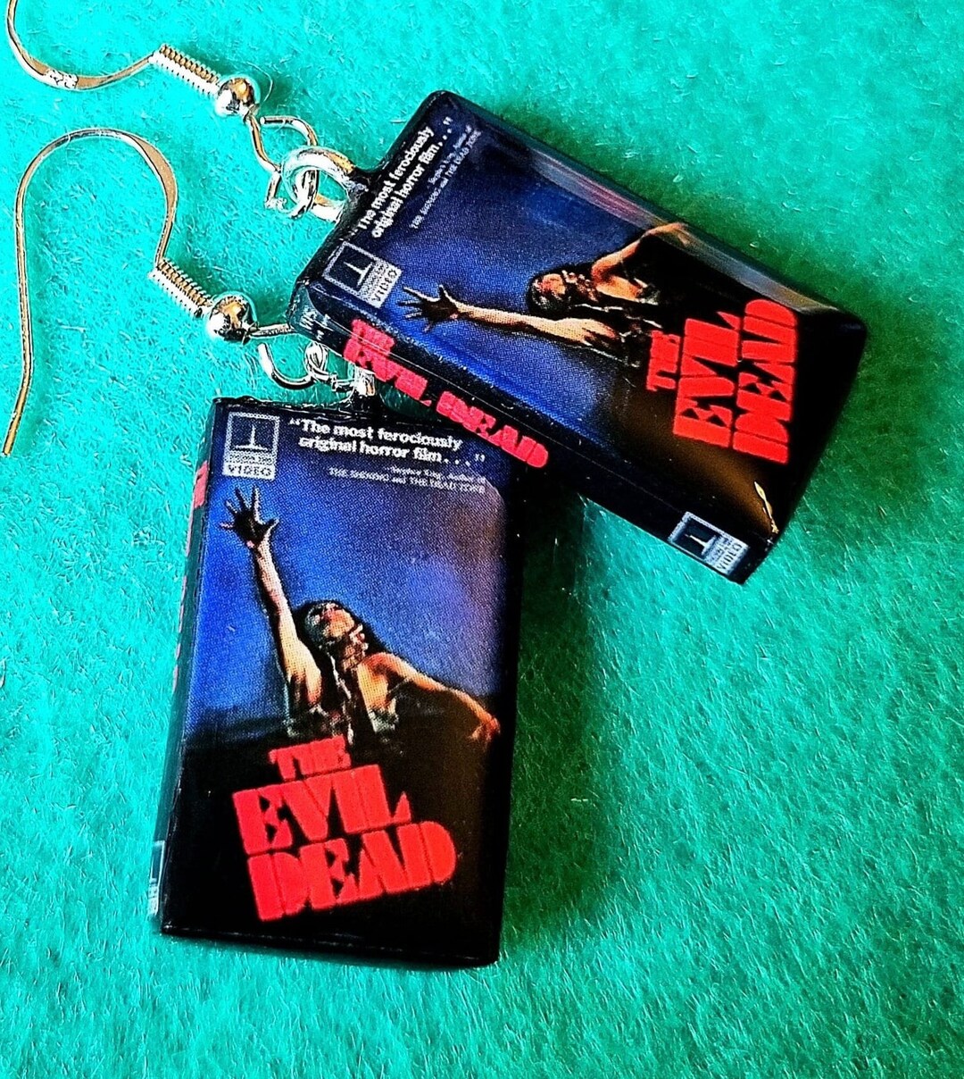 Evil Dead VHS Gift Earrings for Girlfriend - Etsy