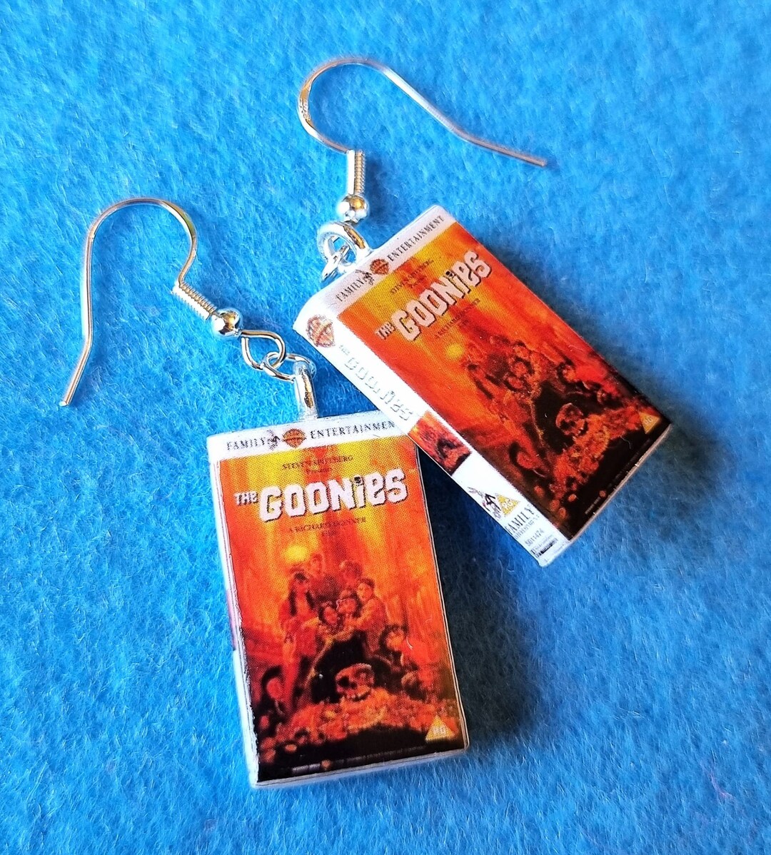 Goonies VHS Gift Earrings for Girlfriend - Etsy