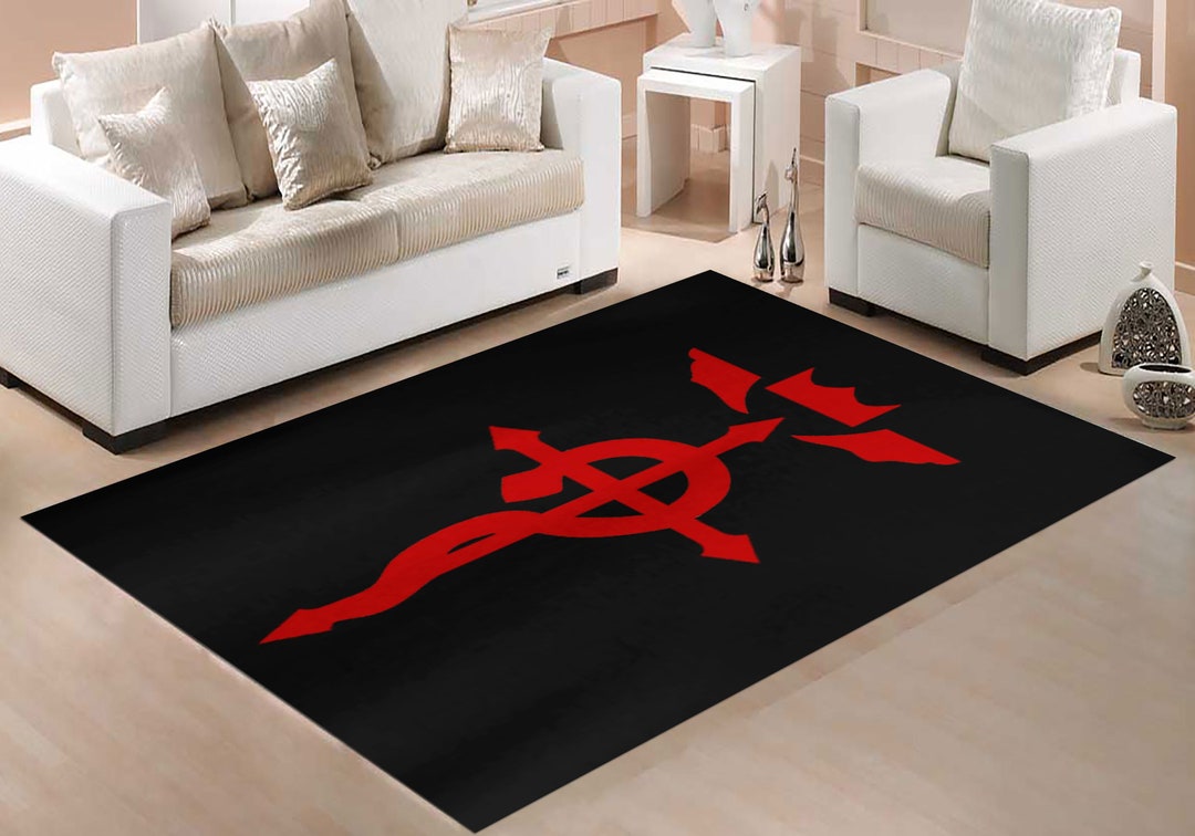 Transmutation Circle Rug,full Metal Rug,alchemist Rug,japanese,rug ...