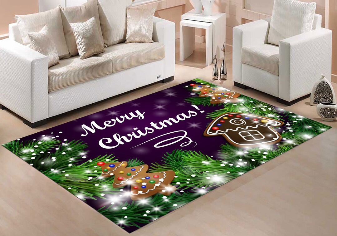 Christmas Rug,rugs for Living Room, New Year Gifts, Christmas ...