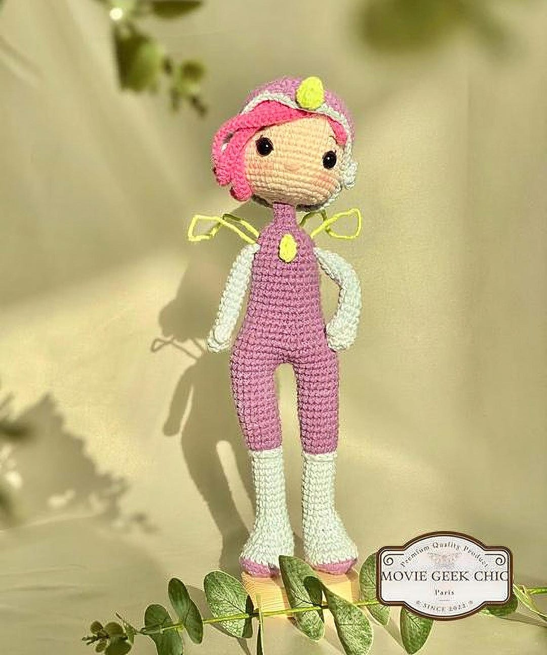 Tecna - Winx Club Crochet | Winx Fairy Doll Chibi | Winx Plush | Winx ...