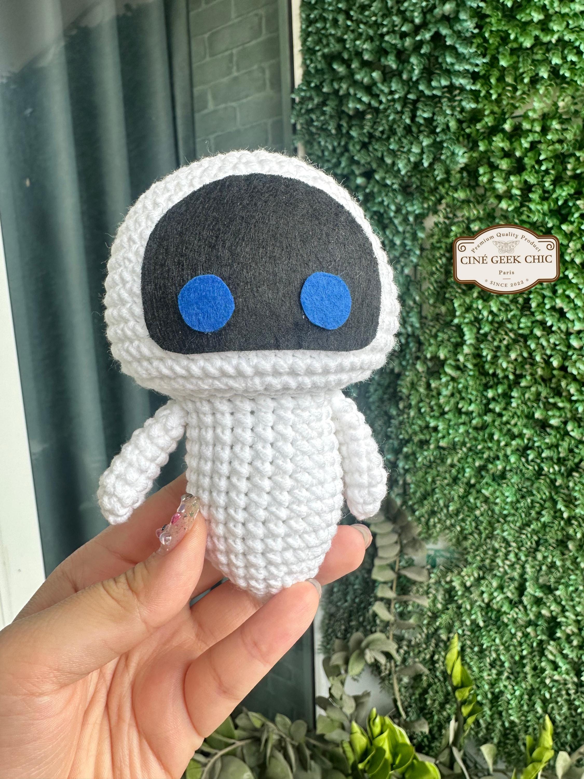 Wall-e-inspired Robot Handmade Crochet Amigurumi Dolls | Cute Robot ...