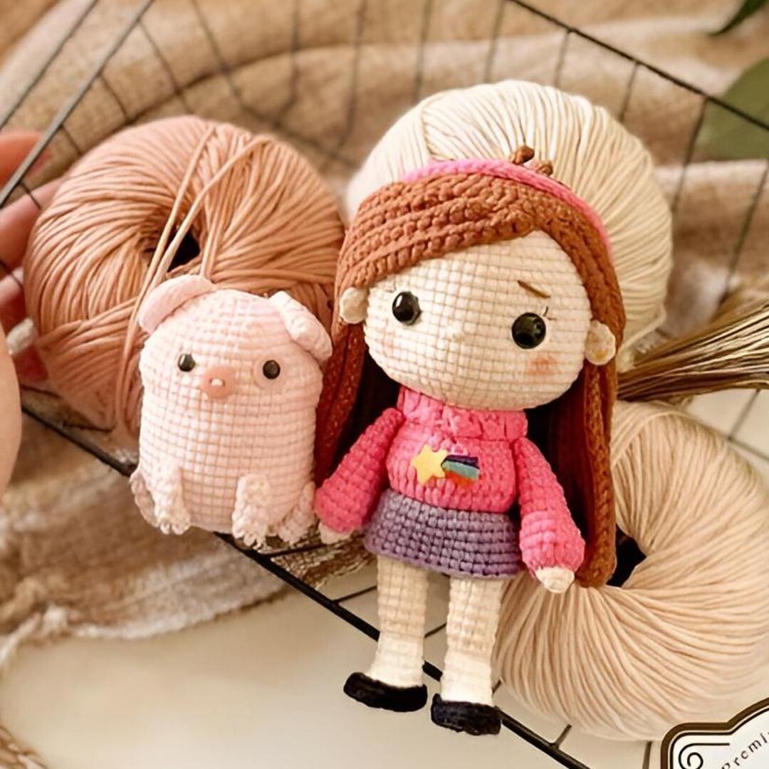 Mabel-inspired Doll Handmade Crochet | Gravityfalls Amigurumi Plush ...