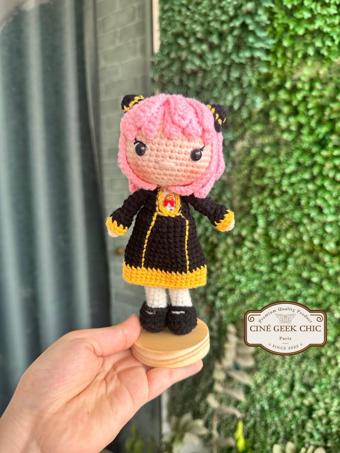 Anya-forger Inspired Crochet Doll | Spyxfamily Fanmade Plush | Handmade ...