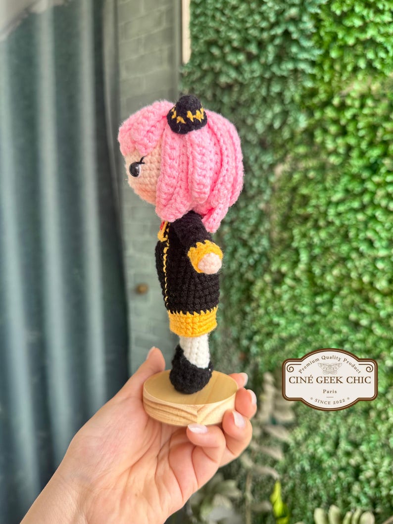 Anya-forger Inspired Crochet Doll | Spyxfamily Fanmade Plush | Handmade ...