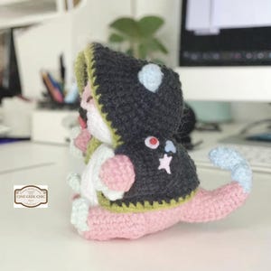 Choncc-inspired Plush Crochet | Fanmade-tft Dragon Amigurumi | Cute ...