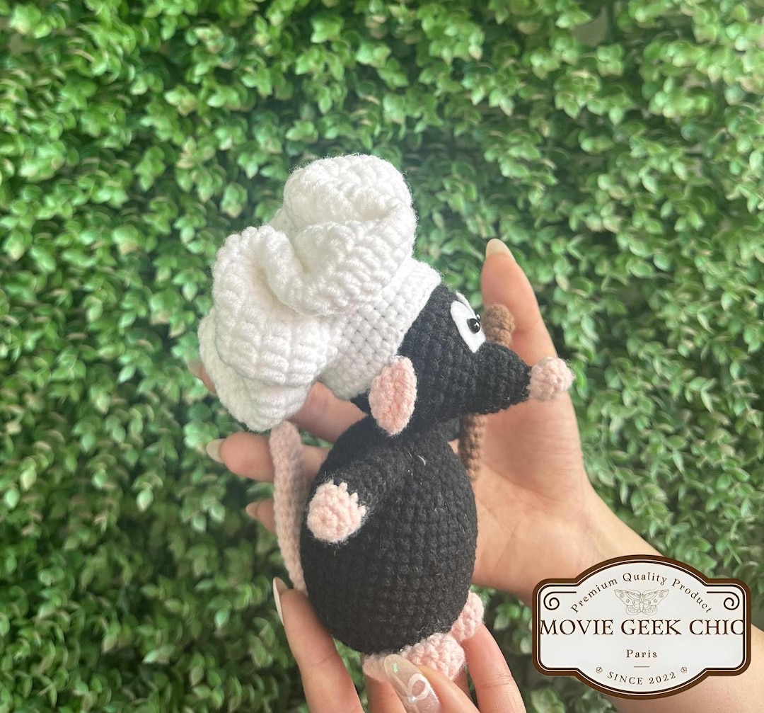 Ratatouille-remy Crochet | Amigurumi Toy Doll | Cartoon Movie Plush ...