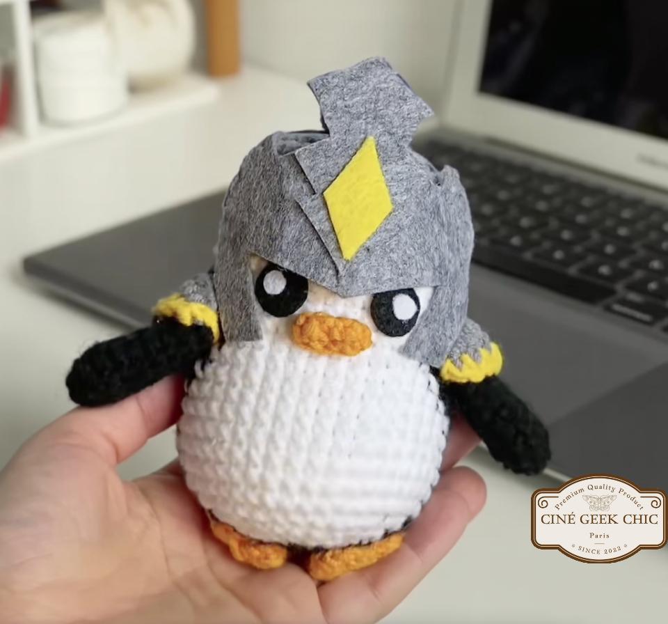 Fanmade Pengu-inspired Crochet Plush | Fanmade-tft Plushies | Handmade ...