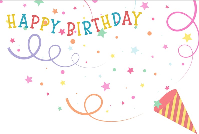 Birthday Note Cards - Etsy