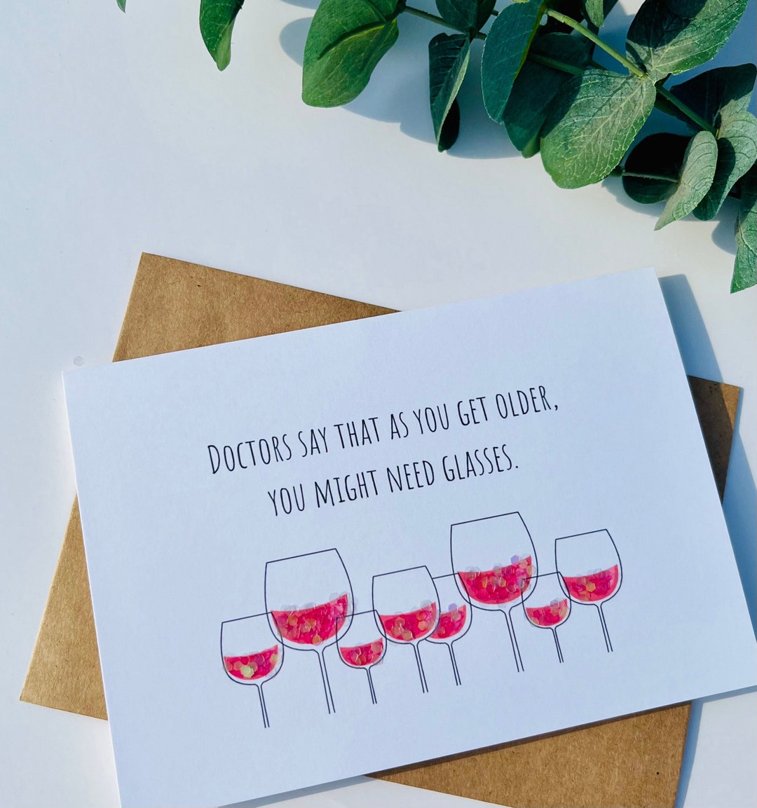 Handmade Funny Birthday Card | Getting Older | Sarcastic Birthday Card ...