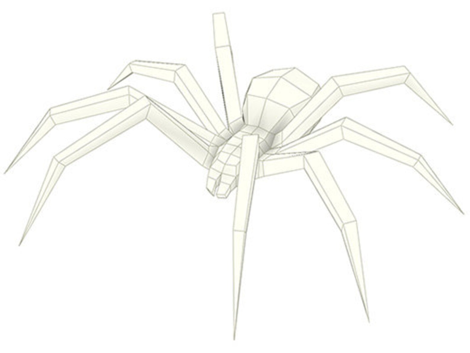PAPER CRAFT Spider Diy 3D Paper Craft Pdf Etsy UK paper-craft-spider-diy-3d-paper-craft-pdf-etsy-uk