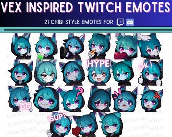 Pink Hair Gamer Girl PNGTUBER Ready to Use Pngtuber 4 - Etsy