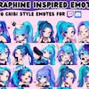 LOL TWITCH EMOTES - 26 Twitch / Discord / Stream Emotes, Chibi Anime ...