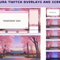 Just Chatting OBS STREAM OVERLAY Twitch Youtube Facebook Scene - Etsy