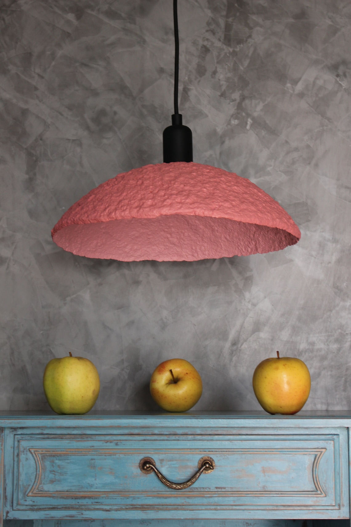 Paper Mache Lamp Kiran - Etsy