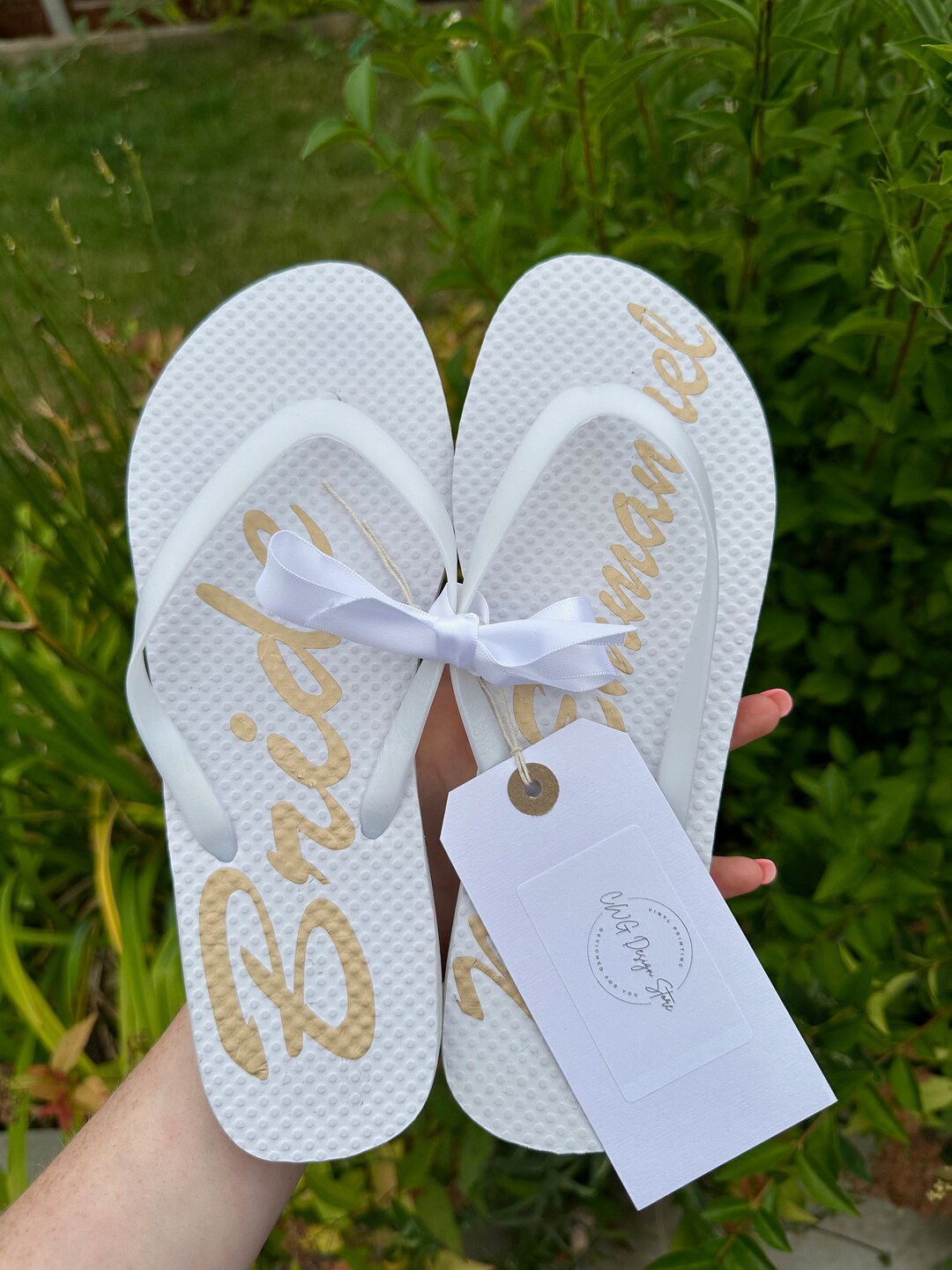 Personalised Flip Flops - Etsy