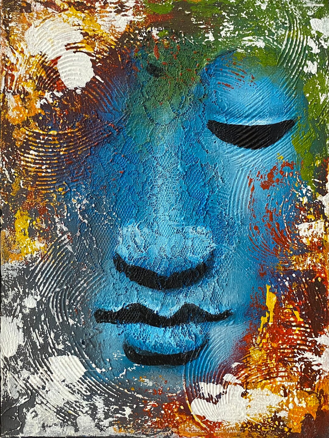 Abstract Buddhist Paintings, Handmade Paintings, Balinese Paintings ...