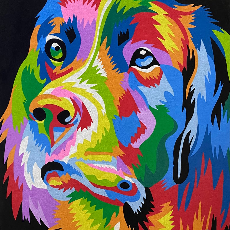 Pop Art Painting - Etsy