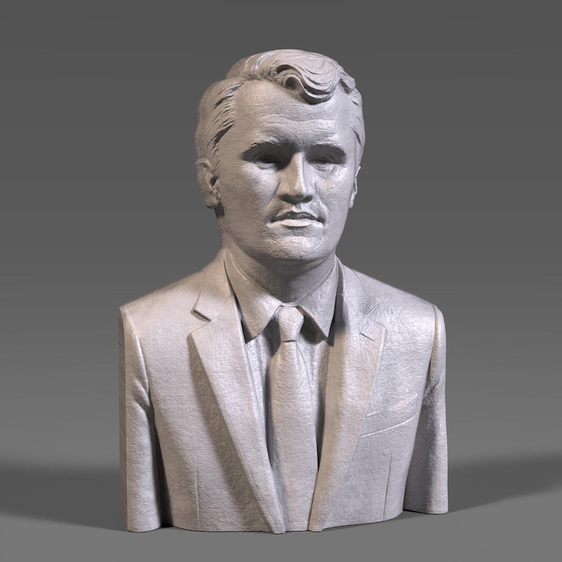 Charlie Kirk Portrait Bust: Tribute Wood Carving (digital Download)wall ...