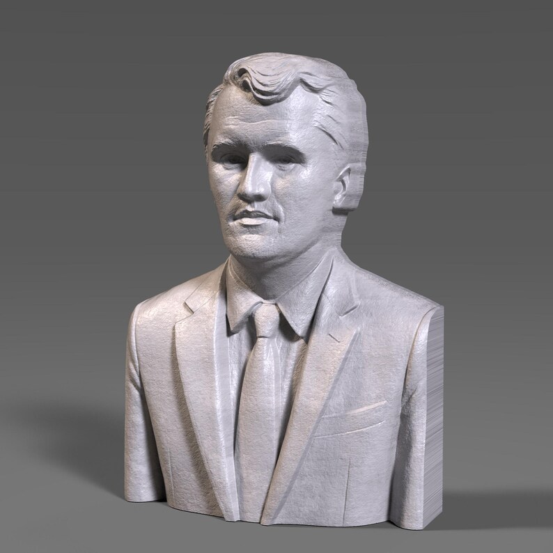 Charlie Kirk Portrait Bust: Tribute Wood Carving (digital Download)wall ...