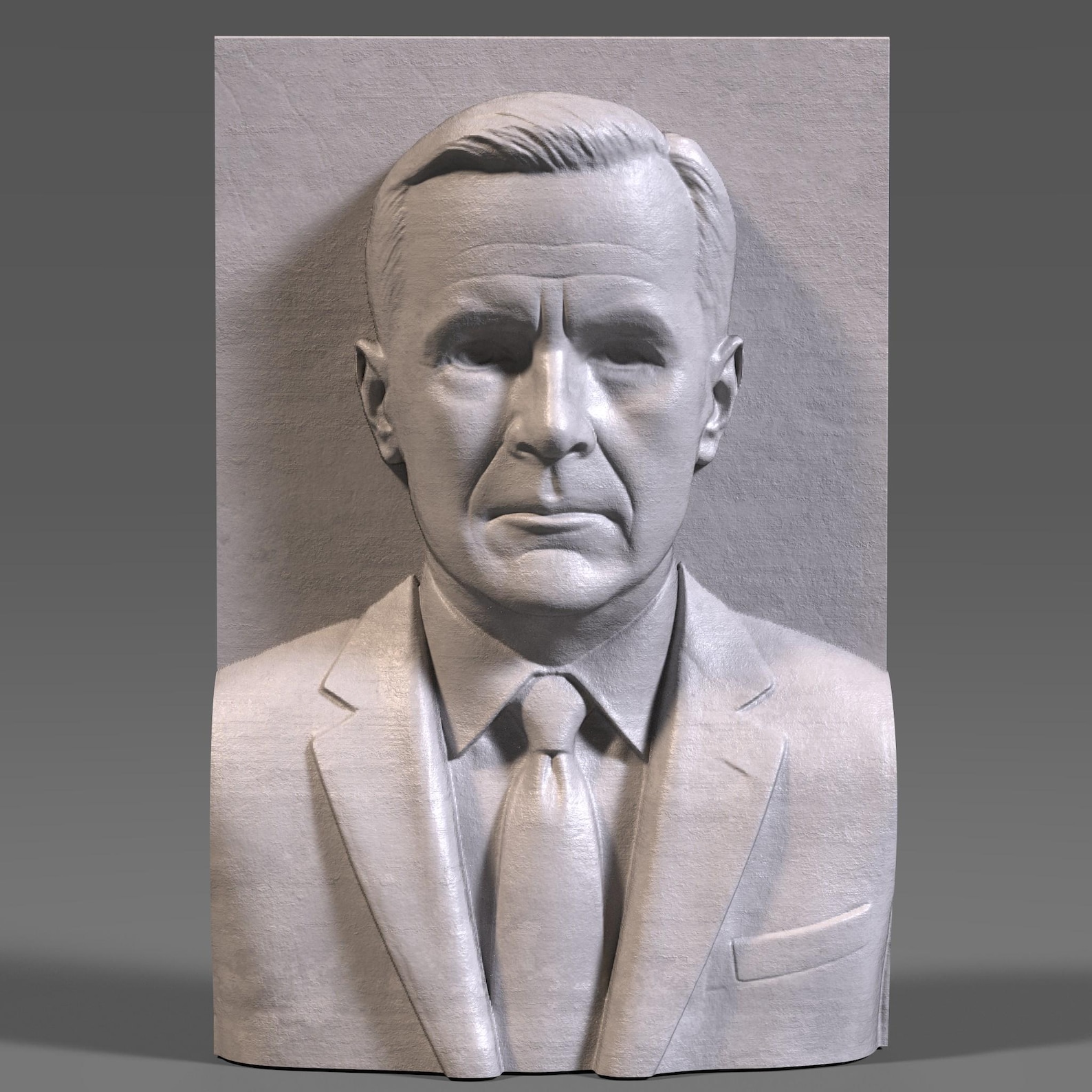 Mark Carney Portrait Relief: 3D STL File for CNC, Laser, 3D Printing - Etsy