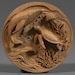 Ocean Life 3D Relief STL File: CNC Laser Engraving, 3D Print (digital ...