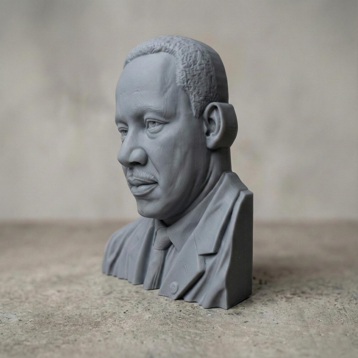 Martin Luther King: STL 3D Model | America 250 | CNC & 3D Print ...