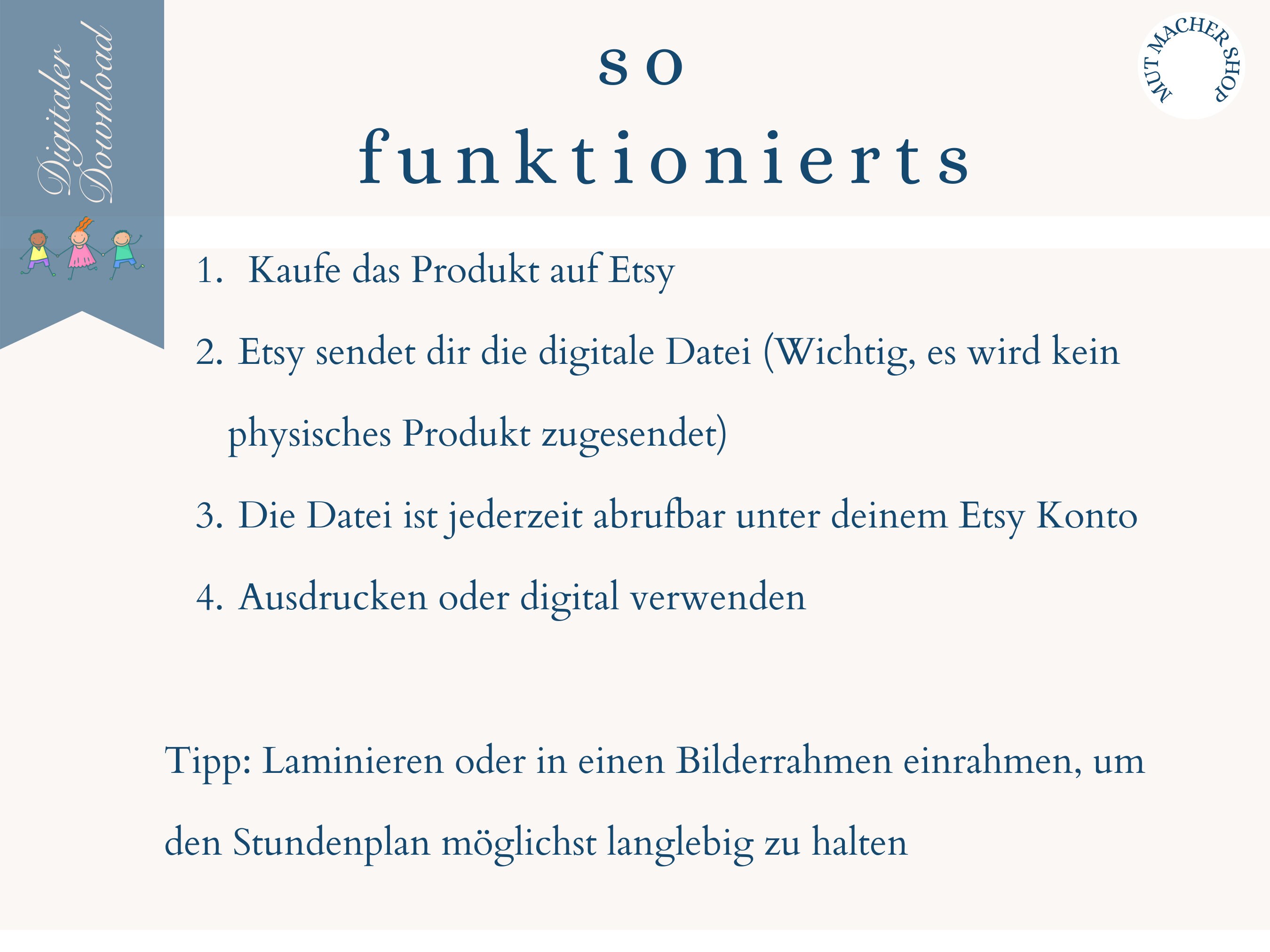 Timetable for Children Timetable School Enrollment 2023 - Etsy