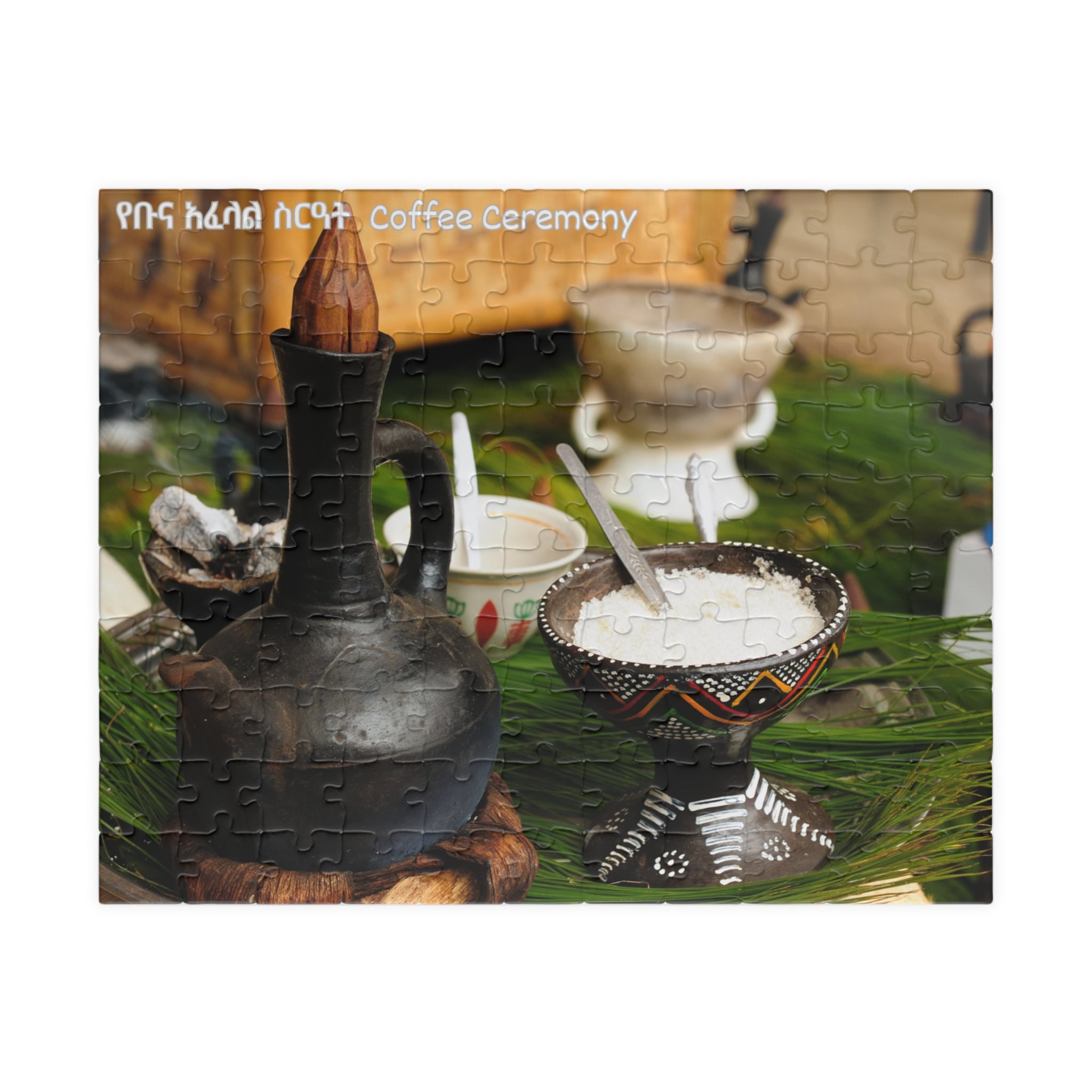 Ethiopian Coffee Ceremony Puzzle, Habesha Coffee Puzzle, Children Gift ...